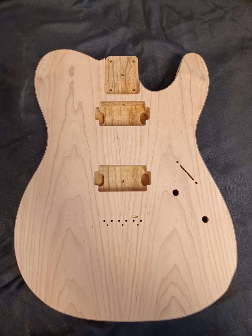 Roasted Wood Tele Body – Sound Guitar Works